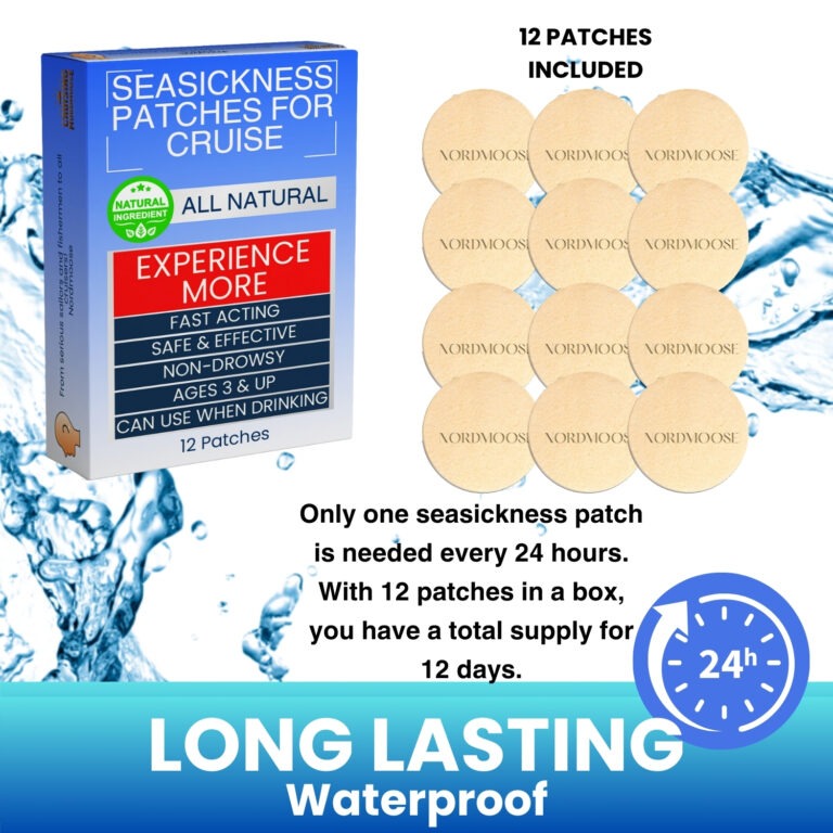Sea Sickness Patches for Cruise - All Natural Motion Sickness Relief ...